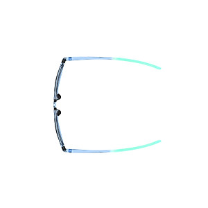 Under Armour Women's UA Breathe Oval Sunglasses, Blue/Milky Green, 57mm, 17mm