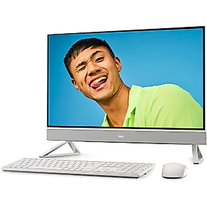 Dell 2022 Inspiron 7710 27-inch FHD Touchscreen All-in-One Desktop 10-Core 12th Intel i7-1255U GeForce MX550 Graphics 32GB DDR4 1TB NVMe SSD + 1TB HDD WiFi 6E Bluetooth RJ45 LAN Windows 10 Pro