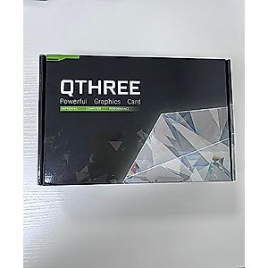 QTHREE Radeon HD 6570 Graphics Card,Dual HDMI,1GB,GDDR3,64-Bits,Low Profile Computer GPU,Desktop Video Card for PC Gaming,DirectX 11,PCI-Express 2.0 X16