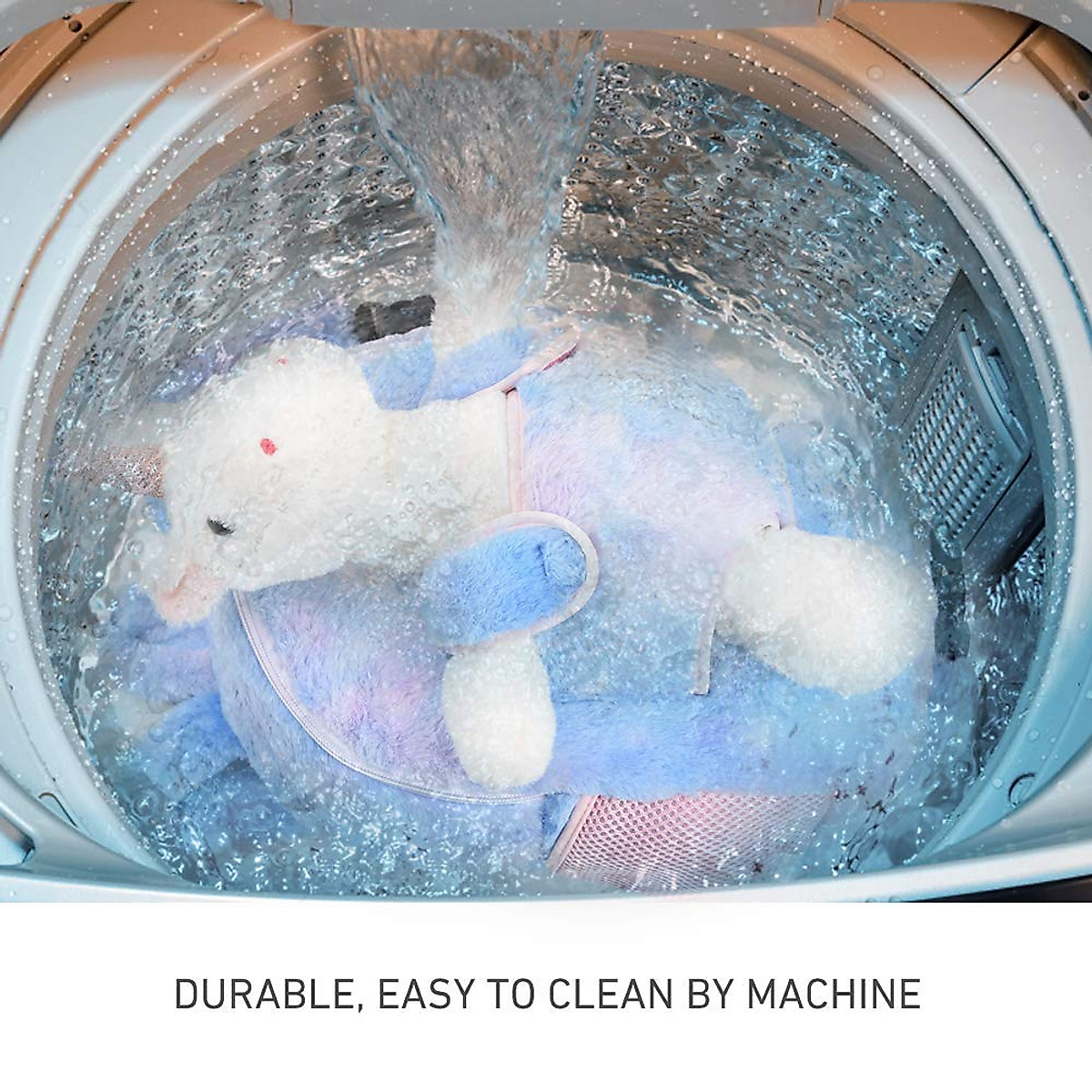 FUNDAY Toddler Backpack with Removable Wheels - Little Kids Luggage Backpack with Stuffed Animal Toy for Toddler Boys and Girls