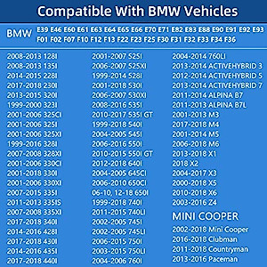 Gas Cap,Fuel Cap For Mini Cooper& BMW X1 X2 X3 X4 X5 X6 128i 135i 228i 320i 323i 325i xi 328i 330i 335i 428i 525i 528i 530i 535i gt 645ci 650i 740i 745i 750i E39 E46 E60 E90 F01 F02 F07 M3 M4 M5 M6 Z4