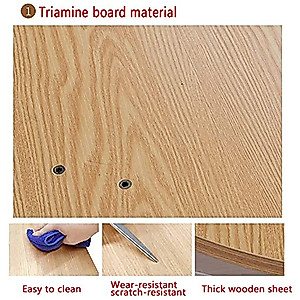 ZHANGXX Round Dining Table And Chair Set, Round Table Office Conference Table Office Conference 80cm Round Table Balcony Bedroom Cafe Hotel Corridor Apartment ,Used For Living Room And Kitchen, Grey