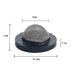 20 Pieces Stainless Steel Filter Garden Hose Washers with Screen for 3/4 inch Garden Hose Connector