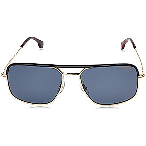 Carrera Casual Round Sunglasses, Gold Blue, 60