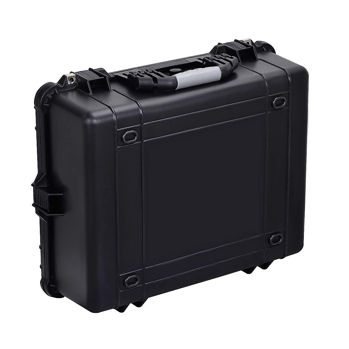 MEIJIA Portable IP67 Waterproof Protective Hard Case,Camera Case With Customizable Fit Foam Insert, Elegant Black, 24.25"X19.43"X8.68"