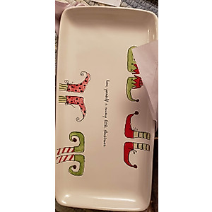 Rae Dunn Artisan Collection by Magenta Elf Feet Serving Platter - Approximately 13.75" x 7"
