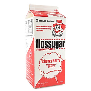 Gold Medal Mix & Match Cotton Candy Flossugar, 52 oz - 1/2 Gallon, 6 Pack