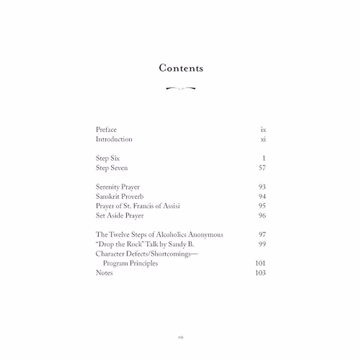 Drop the Rock: Removing Character Defects - Steps Six and Seven