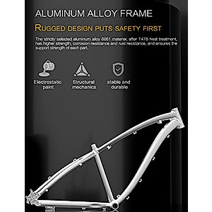 GOGOBEST 26" Fat Tire Electric Bike GF700,1000W Dual Motor 48V 17.5AH Electric Mountain Bike 31 MPH Dirt Ebike for Adults Shimano 7-Speed 3 Riding Modes (Yellow)