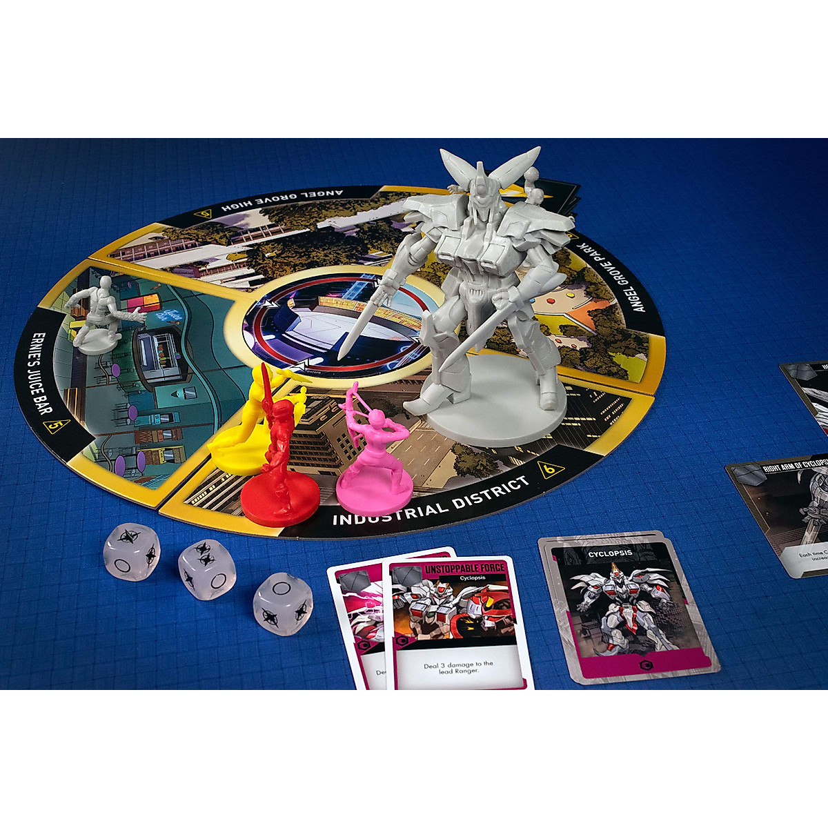 Renegade Game Studios Power Rangers: Heroes of The Grid Cyclopsis Deluxe Figure, Giant-Scale Miniature.