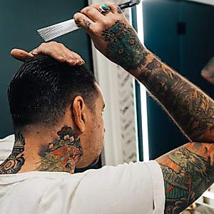 Ace High Unscented Pomade, Strong Hold, Natural Shine, Water Based, Hand Crafted, 4oz