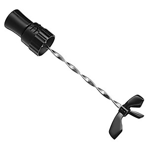 Hamilton Beach French Press with Frothing Attachment for Coffee, Hot Chocolate or Tea, 1 Liter, Glass (40400R)