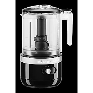 KitchenAid 5 Cup Cordless Food Chopper, Onyx Black
