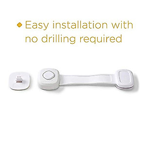 Safety 1st Outsmart All-Purpose, Multi Use Strap, Four Pack, White