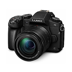 Panasonic Lumix DMC-G85 Mirrorless Camera with 12-60mm F/3.5-5.6 Lumix G Vario Power OIS Lens, Black - Bundle with 64GB SDXC Card, Spare Battery, Tripod, Compact Charger, Software Pack and More