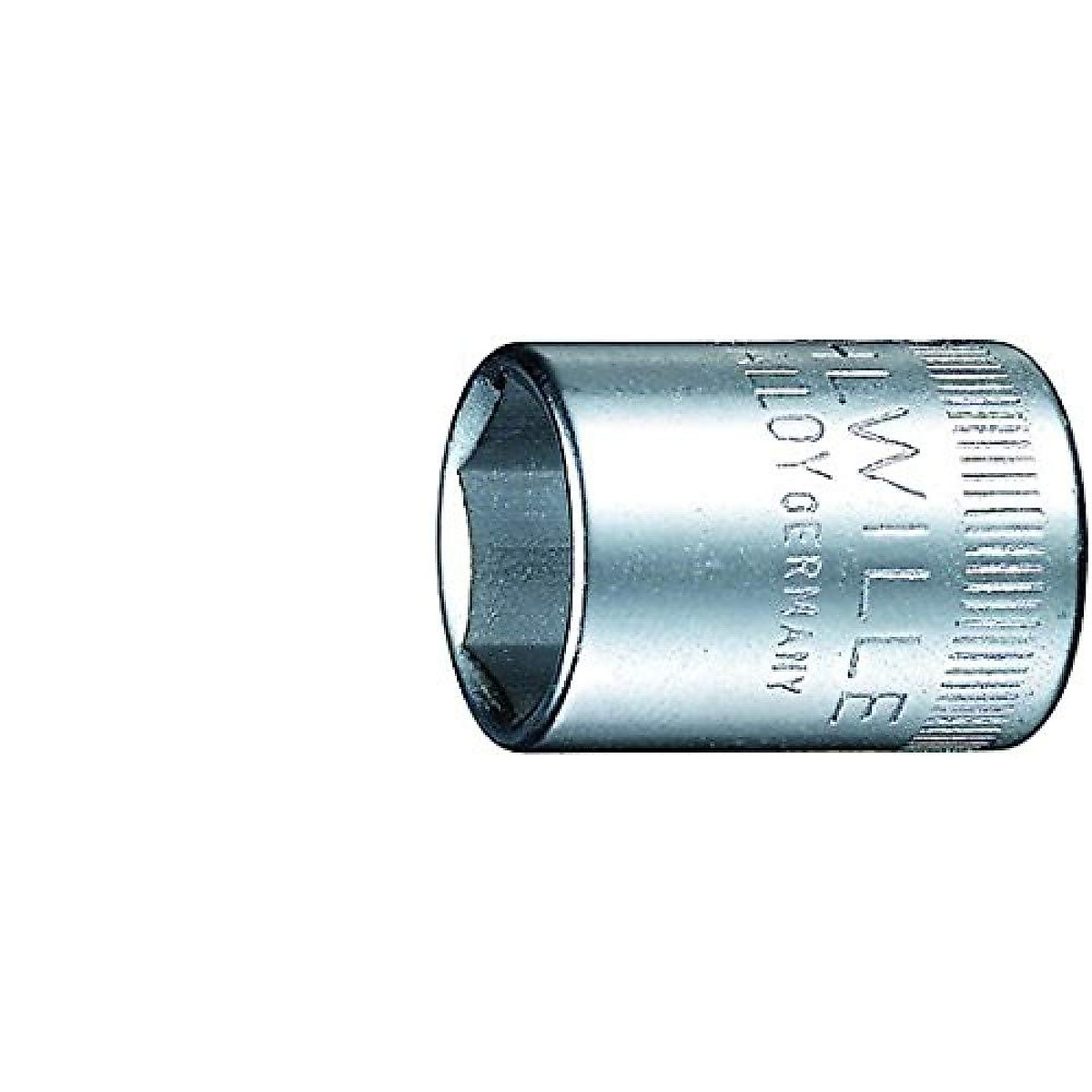 Stahlwille 01010035 Steel Hexagon #40, Gentle, Resilient, High-Performance Steel, Chrome Plated, Size 3.5 mm, Length 23 mm, Width 10.7 mm, Made in Germany