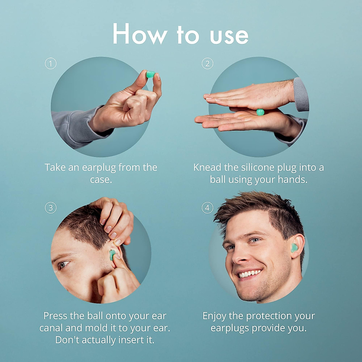 Alpine SoftSilicone Moldable Silicone Putty Ear Plugs - Noise Reducing Earplugs for Sleeping, Swimming, & Concentrating - Comfortable Snoring Solution - 28dB - 12 Pack