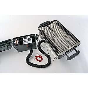 BBQube Heat Deflector/Drip Pan for Weber Go-Anywhere Charcoal Grill, Aluminium, One Size