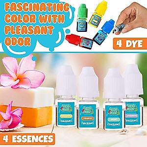 Dinonano Soap Making Kit for Kids Educational Science Toys - Make Your Own Stem Science Toys, DIY Arts and Crafts Kit, Experiments Activities Toys for Boys Girl age 6 7 8-12 Years Old