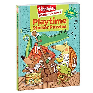 Playtime Sticker Puzzles (Highlights™ Sticker Hidden Pictures®)