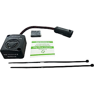 Security Alarm Siren - Plug and Play for Harley Davidson Motorcycles - Multi-Tone - Loud