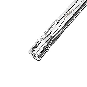 Utheer 304 Stainless Steel 67722 Grill Burner Tube for Weber Genesis 300 Series E310 E320 EP310 EP320 S310 S320 (Model Years 2007 to 2010)with Side Control Knobs,Replaces Weber 67722 67820,34 1/4 Inch