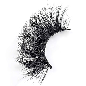 25mm 3D Mink Lashes Full Volume Mink Eyelashes Fluffy Volume Dramatic 25mm Mink Lashes Extension Cruelty-free Siberian Mink Strip Eyelashes (06 61 82 mix)…………