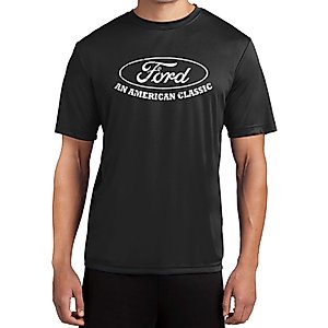 Ford T-shirt American Classic Moisture Wicking Tee (2XL, Black)