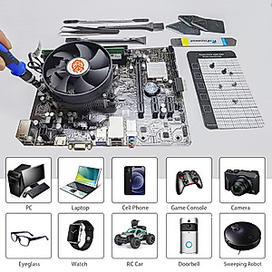 150 in 1 Precision Screwdriver Set, Computer, Laptop, Electronics Repair Tool Kit for PC MacBook Cell Phone iPhone Nintendo Switch PS4 Xbox Controller(Blue)