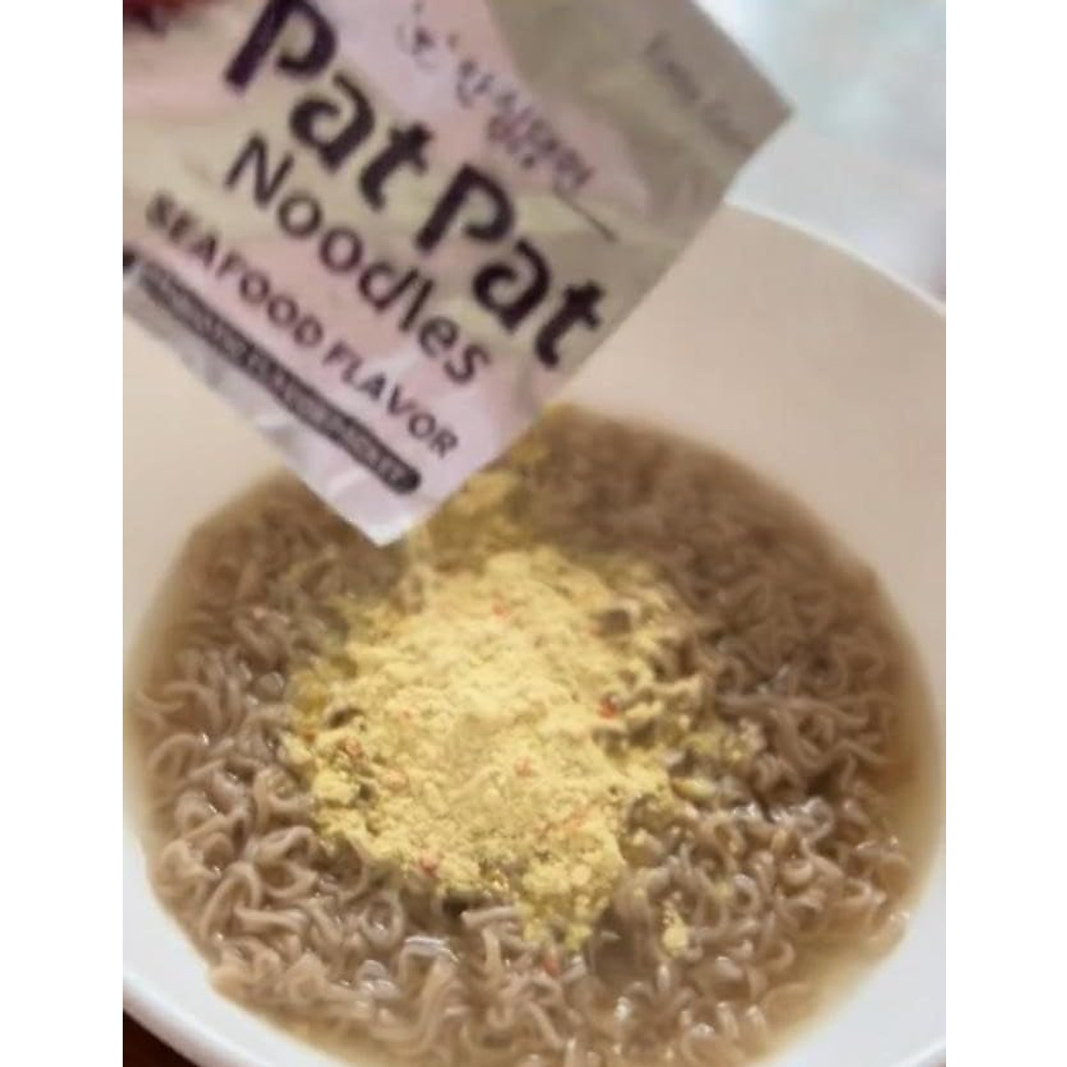 Pat Pat Noodles - Ramen for Dogs (Seafood Flavor) Pack of 3, Instant Ramen, Dog Noodles, Probiotics for Dogs