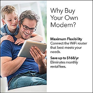 NETGEAR Nighthawk Multi-Gig Cable Modem CM2000 - Compatible with All Cable Providers incl. Xfinity, Spectrum, Cox | for Cable Plans Up to 2.5Gbps | DOCSIS 3.1 (Renewed)