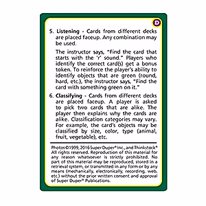 Super Duper Publications | Articulation Photos F Fun Deck Flash Cards | Educational Learning Resource for Children