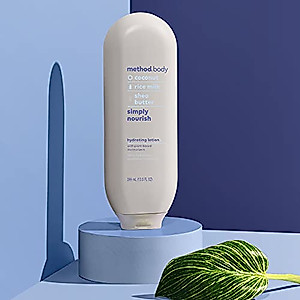 Method Daily Lotion, Simply Nourish, Plant-Based Moisturizer for 24 Hours of Hydration