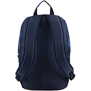 FUEL Dynamo Active Backpack, Fits Most Laptops up to 15", Front Access Pockets, Padded Lumbar, Comfortable, Adjustable Straps - Blue Galaxy