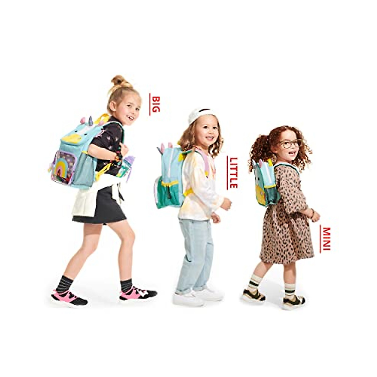 Skip Hop Toddler Backpack Leash, Zoo, Unicorn