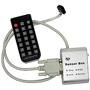 Davitu Motor Controller - HD-901D Full color led control card functional board Temperature ,humidity ,brightness sensor,Infrared receiver support module