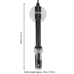Electrode Probe Connector, Cable Length 70 Cm PH Electrode BNC Connector for Hydroponics