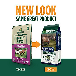 Standlee Hay 1275-30111-0-0 40 lbs. Timothy Pellets Forage