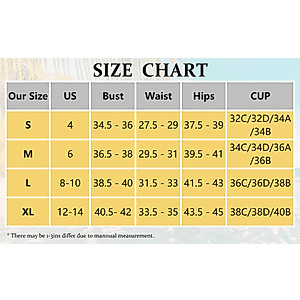 ZAFUL Women Bikini Swimsuit Chest Kink Tank Top Tummy Control High Waisted Two Piece Bathing Suits Wine Red S