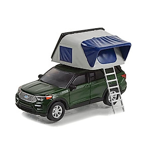 Greenlight 38030-F The Great Outdoors Series 2-2022 Explorer Limited with Modern Rooftop Tent 1/64 Scale