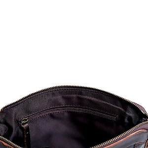 cuero Crossbody Purse for Women- Small Crossover Long Over the Shoulder Sling Womens Purses and Handbags For Men