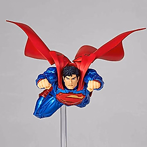 Kaiyodo Amazing Yamaguchi: Superman Action Figure, Multicolor