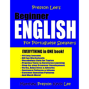Preston Lee's Beginner English For Portuguese Speakers (Preston Lee's English For Portuguese Speakers)