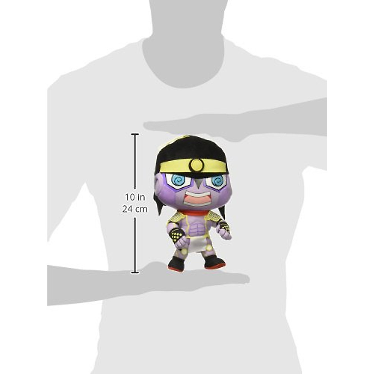 GE Animation JoJo's Bizarre Adventure Star Platinum Stuffed Plush, 9"