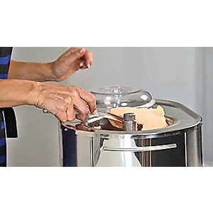 Lello 4080 Musso Lussino 1.5-Quart Ice Cream Maker, Stainless - 110/120V 60 HZ