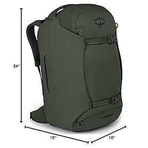 Osprey Porter 65 Travel Backpack, Black
