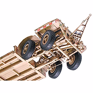 Tamiya 300035246-1:35 WWII special operations vehicle 9 Famo with low-bed trailer