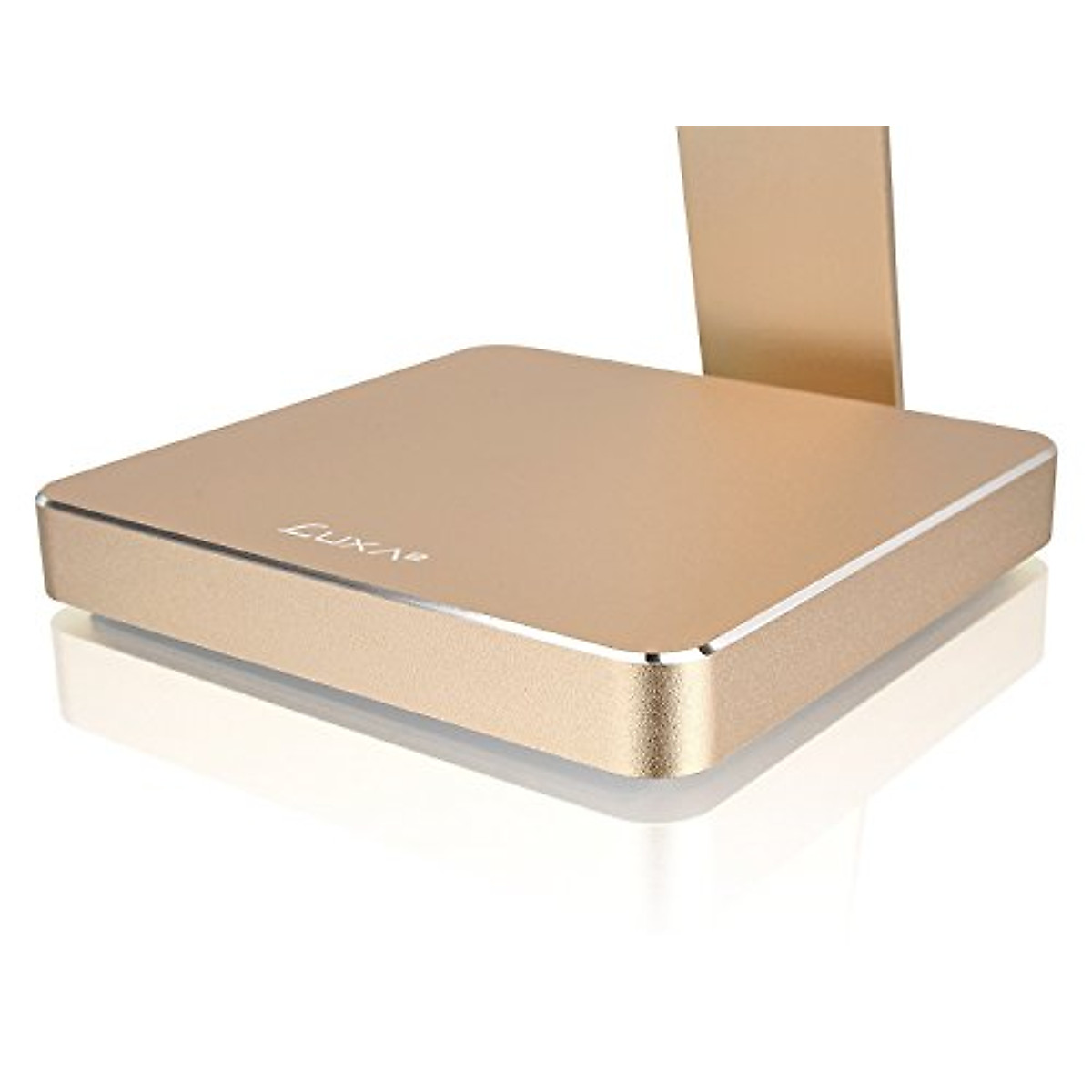 LUXA2 E-One Gold Solid-Metal Aluminum Universal Gaming Headphone Stand/Hanger/Holder for Headsets Display HO-HDP-ALE1GD-00