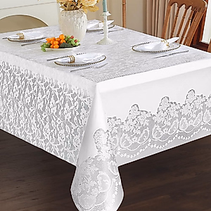 Unique Industries 5075 party tableware, 108" x 54", White