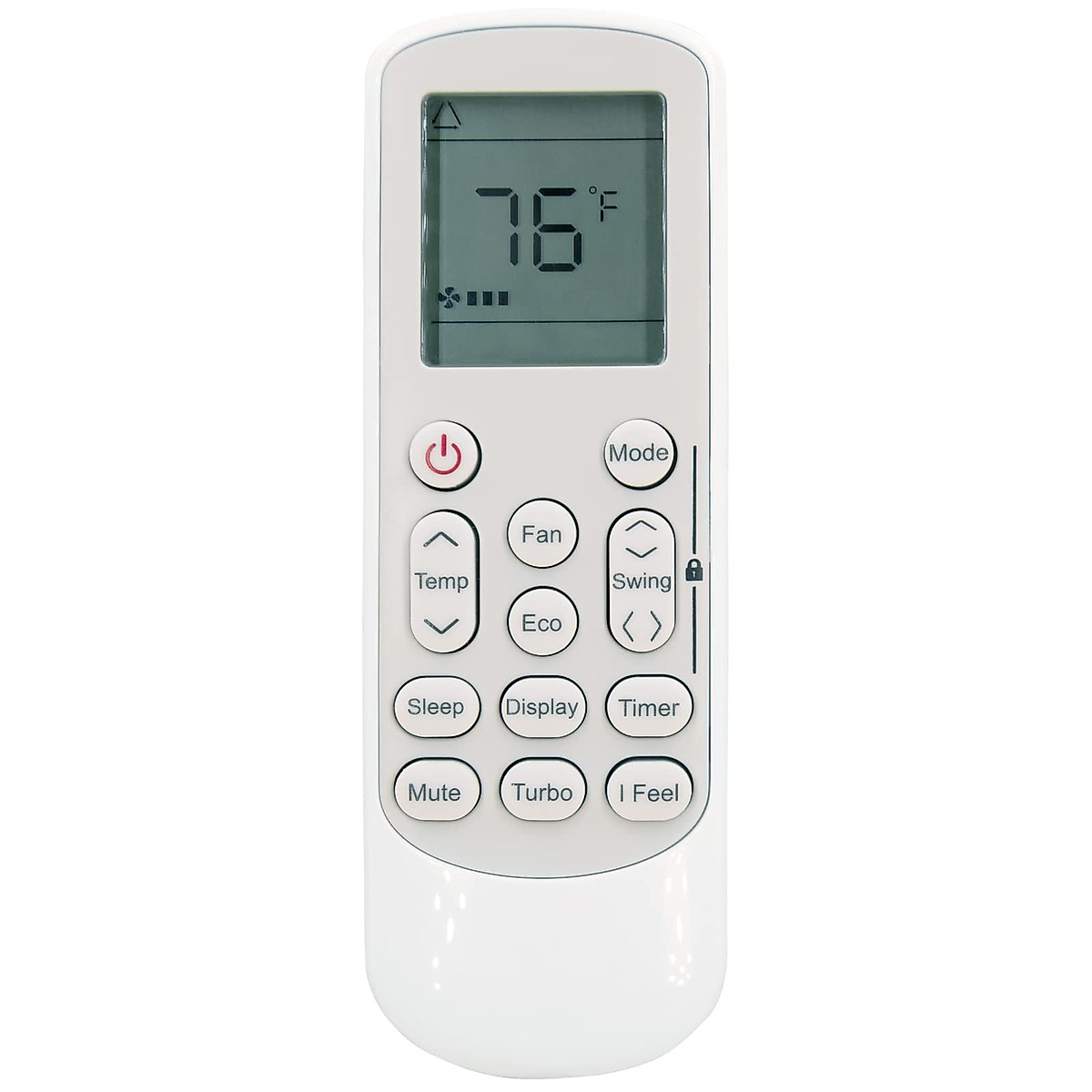 Replacement Remote Control for Traiden Air TCS121M EMTCS121A CMTCS121A EMTHS121A CMTHS121A EMTCS122A CMTCS122A EMTHS122A CMTHS122A Mini Split System AC Air Conditioner